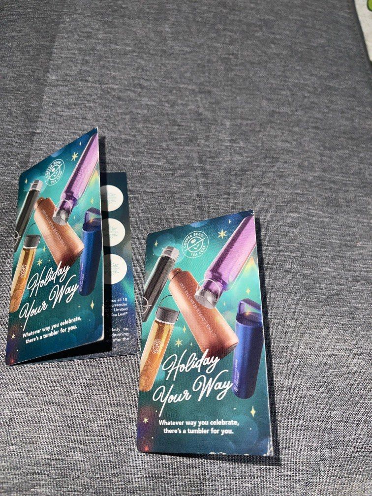 CBTL Stamp Cards 2022, Tickets & Vouchers, Vouchers on Carousell