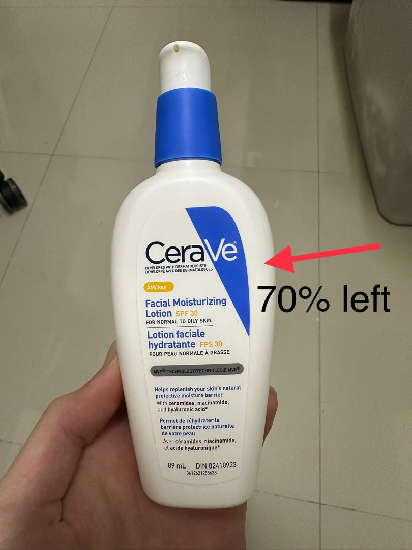Cerave Am Facial Moisturizing Lotion Beauty And Personal Care Face Face Care On Carousell