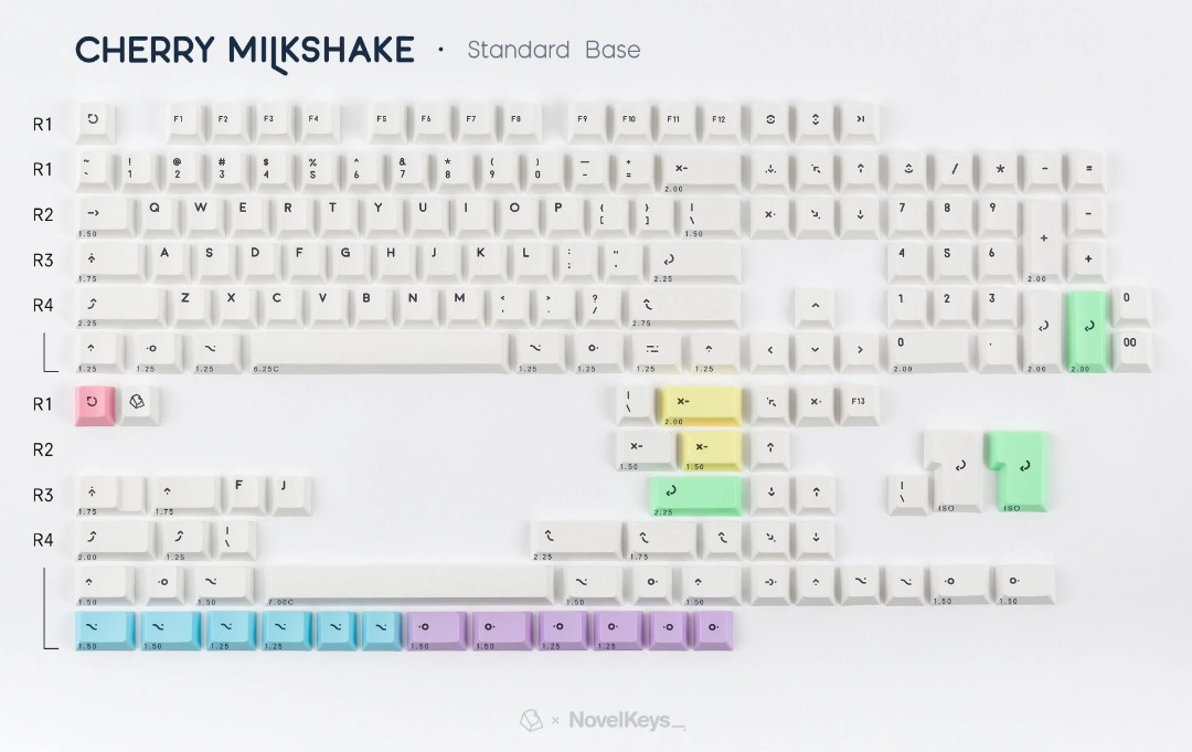 Cherry Milkshake (Standard, Fruits, Spacebars), Computers & Tech, Parts ...