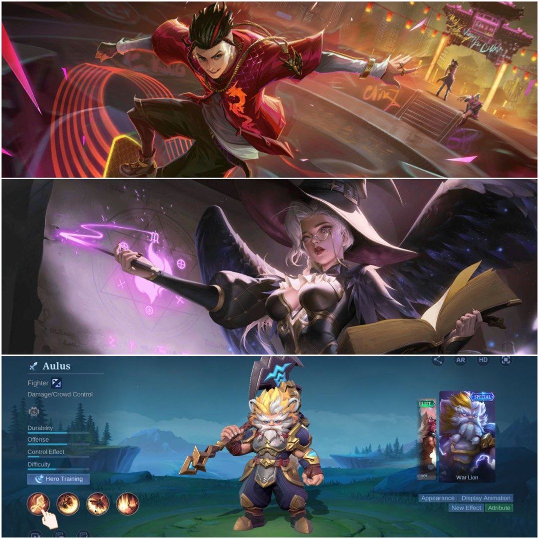 Chou Stun + Ling Starlight, Video Gaming, Gaming Accessories, Game Gift ...