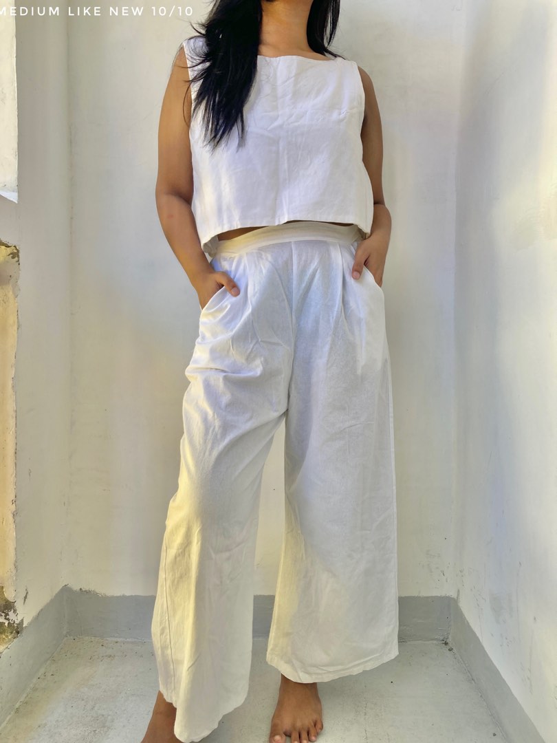 Classy White Coordinates, Women's Fashion, Dresses & Sets, Sets or ...