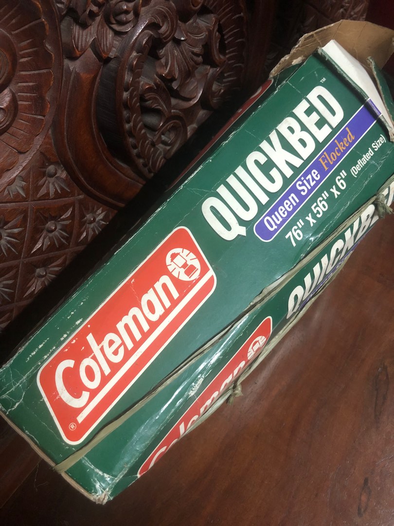 Coleman Inflatable Quick Bed!!!, Furniture & Home Living, Bedding ...