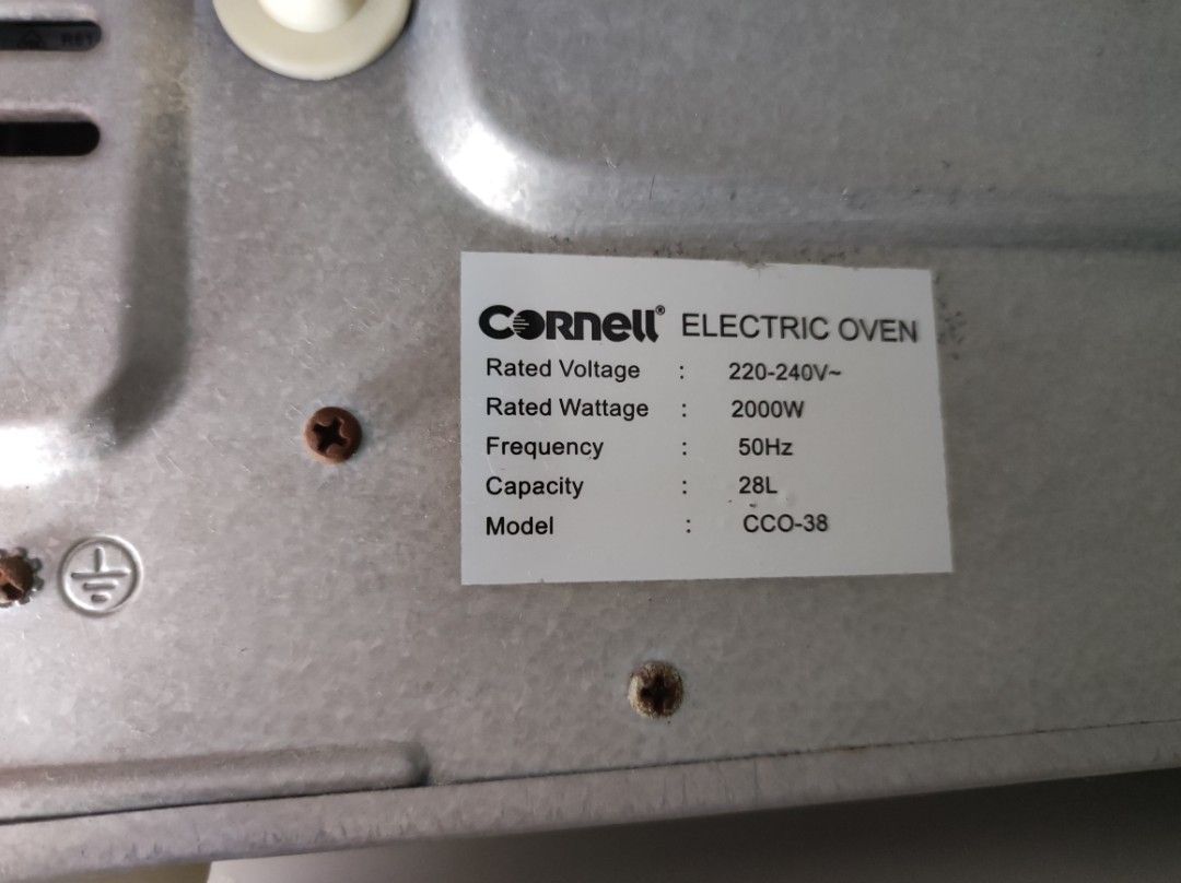 Cornell Electric Ovens 28L, TV & Home Appliances, Kitchen Appliances ...