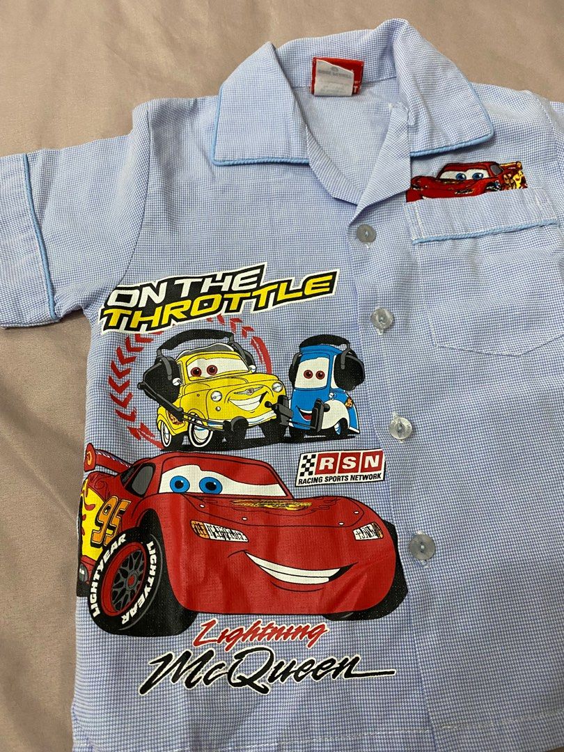 Disney Pixar cars toddler boy kid shirt, Babies & Kids, Babies & Kids ...
