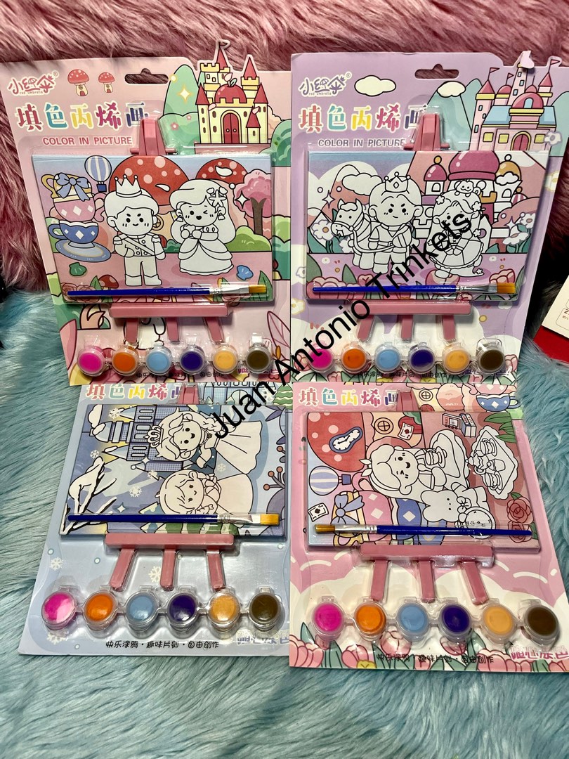 DIY Painting Set with stand, Hobbies & Toys, Stationary & Craft ...