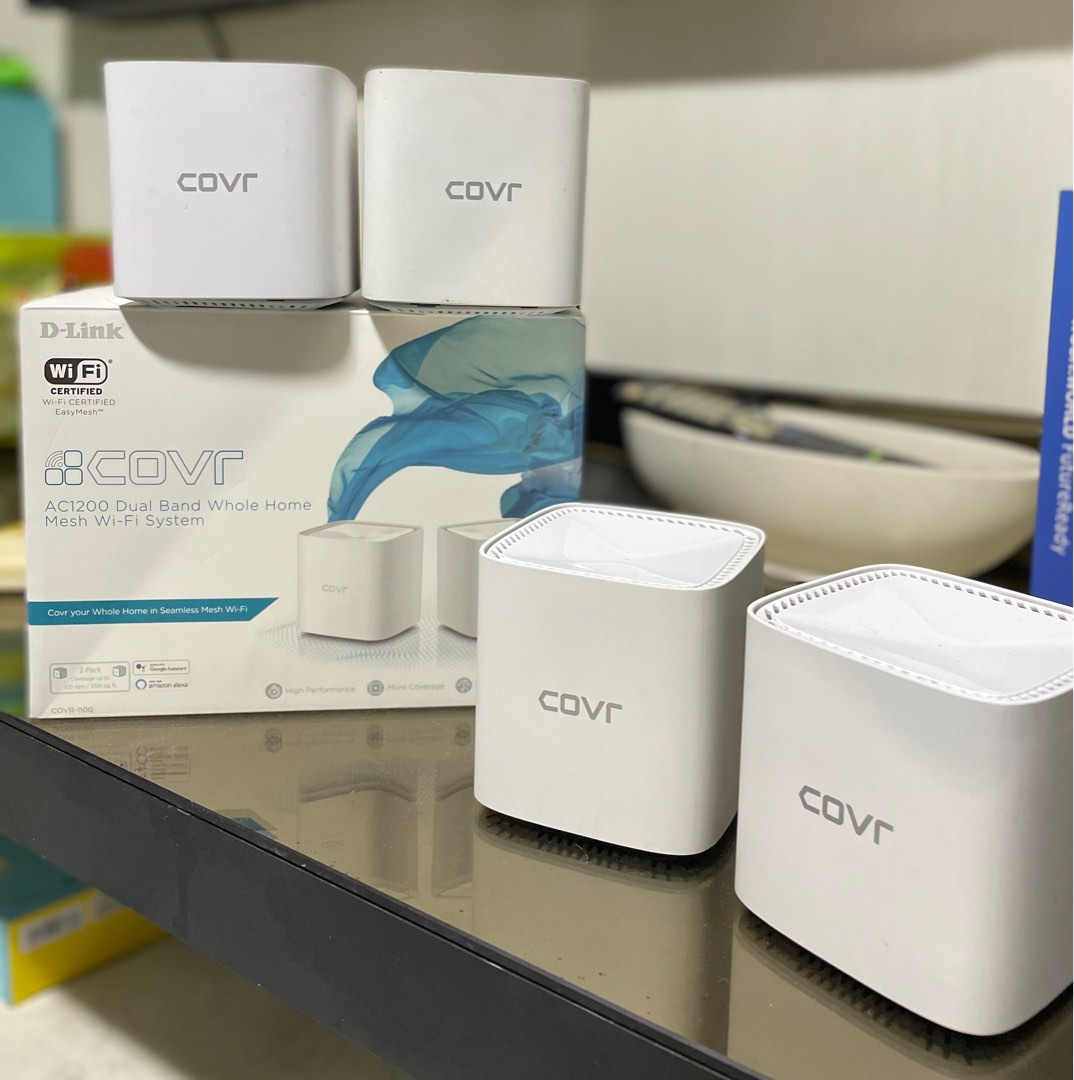 D-Link Wifi Mesh COVR - 4 Nodes, Computers & Tech, Parts & Accessories ...