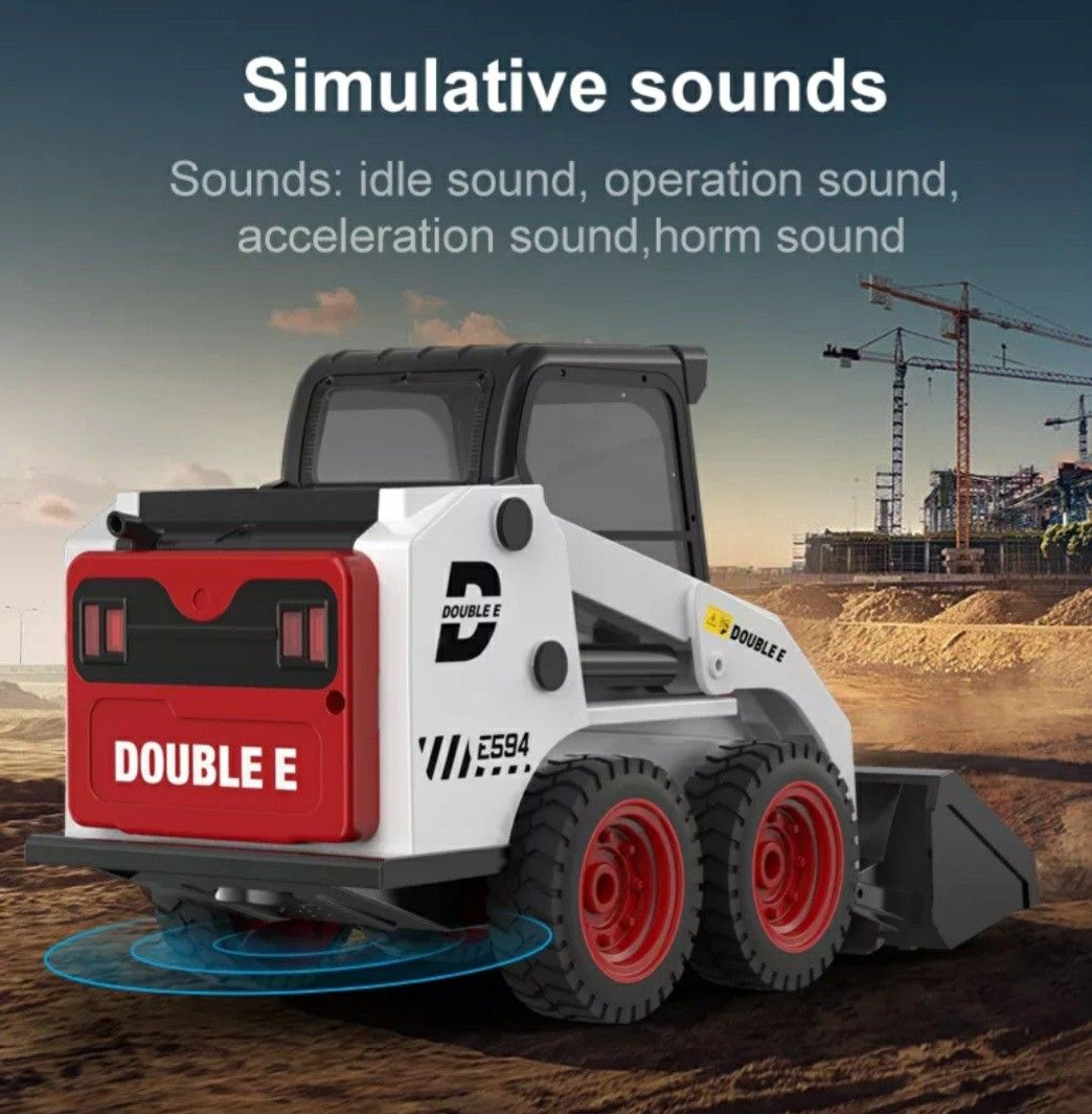 Double E E594 Remote Control Skid Steer Loader, Hobbies & Toys, Toys & Games on Carousell