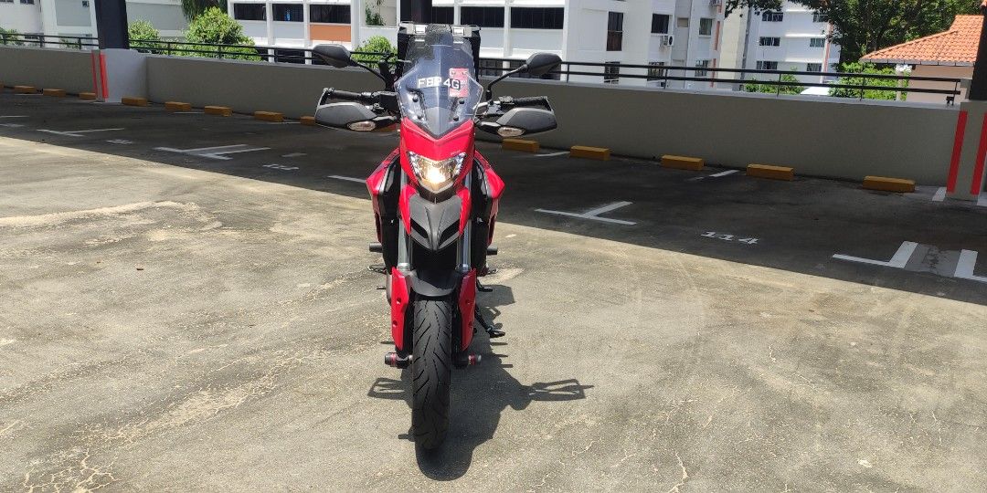 Single digit number plate Ducati hyperstrada 821, Motorcycles ...