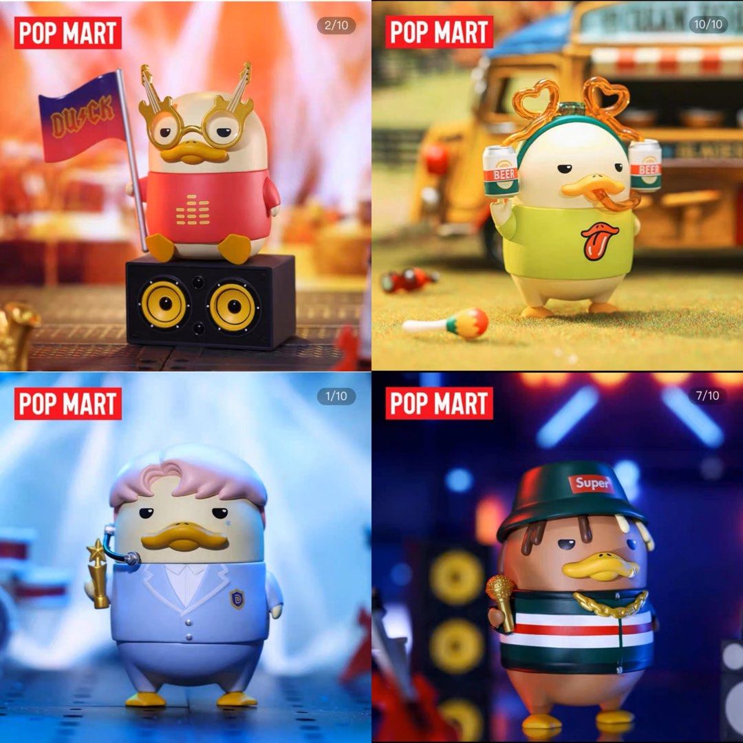 DUCKOO POPMART MUSIC FESTIVAL / full set / single box, Hobbies & Toys ...