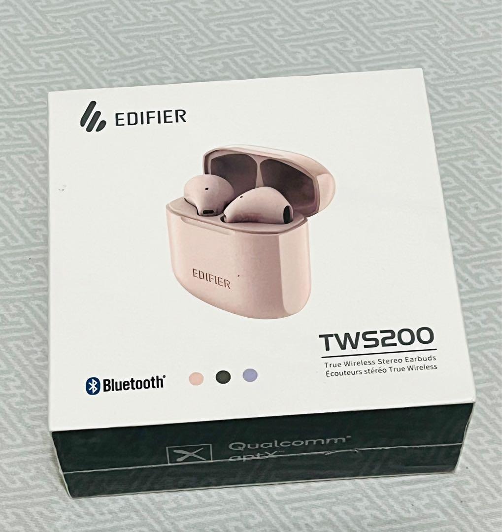 EDIFIER Bluetooth Earbud Noise Reduction Wireless Pink (Sealed), Audio ...