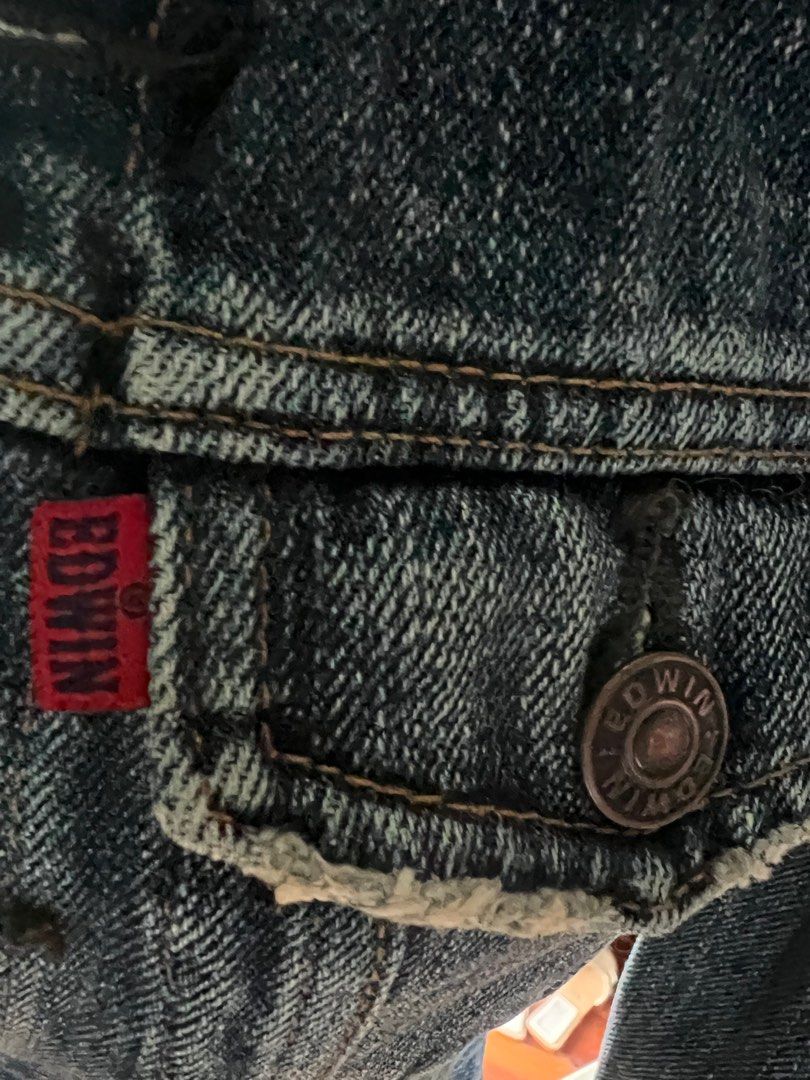 Edwin Denim Jacket ( Original ), Women's Fashion, Coats, Jackets and ...