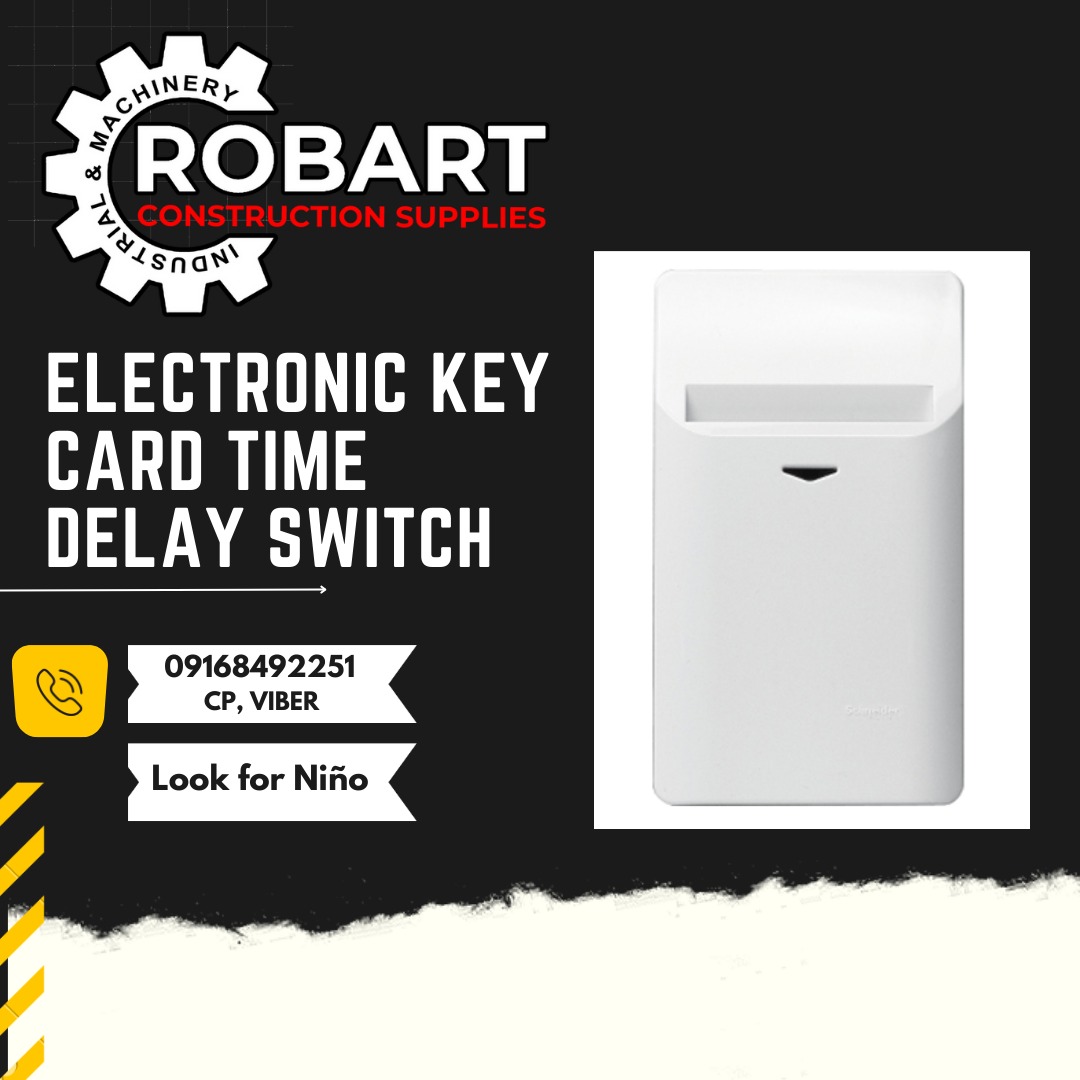 Electronic Key Card Time Delay Switch, Commercial & Industrial ...