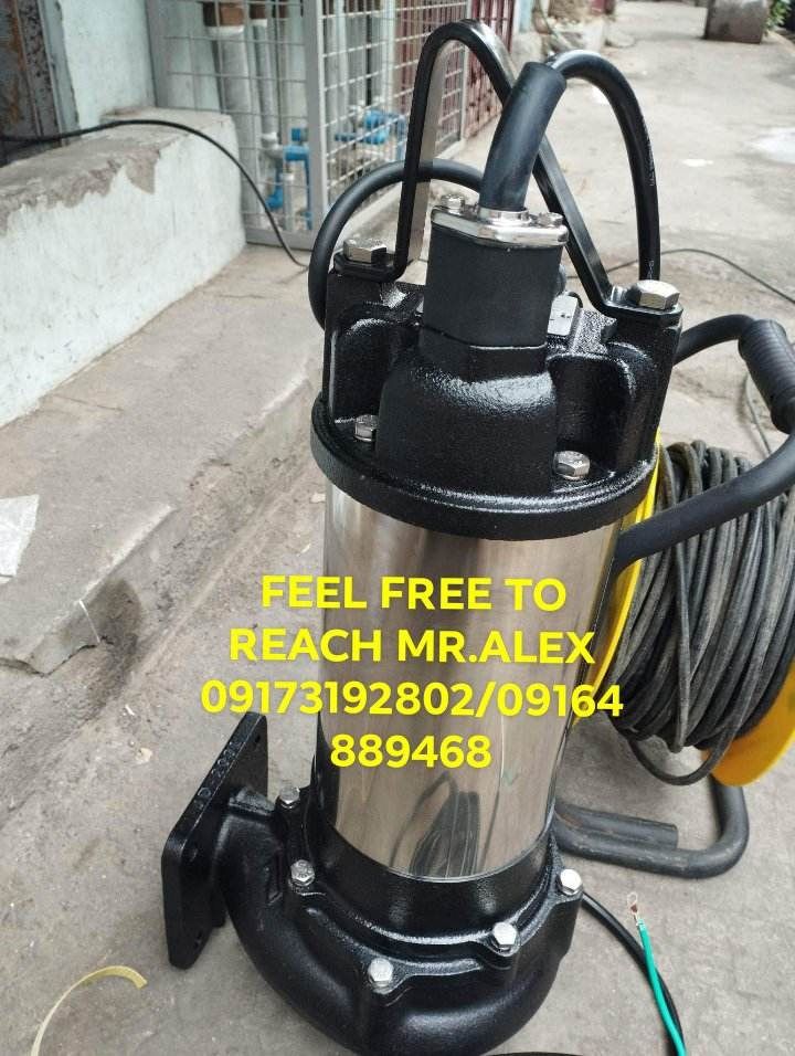Submersible Pump (Specs: 2hp 1phase 220V w/built in auto float switch ...