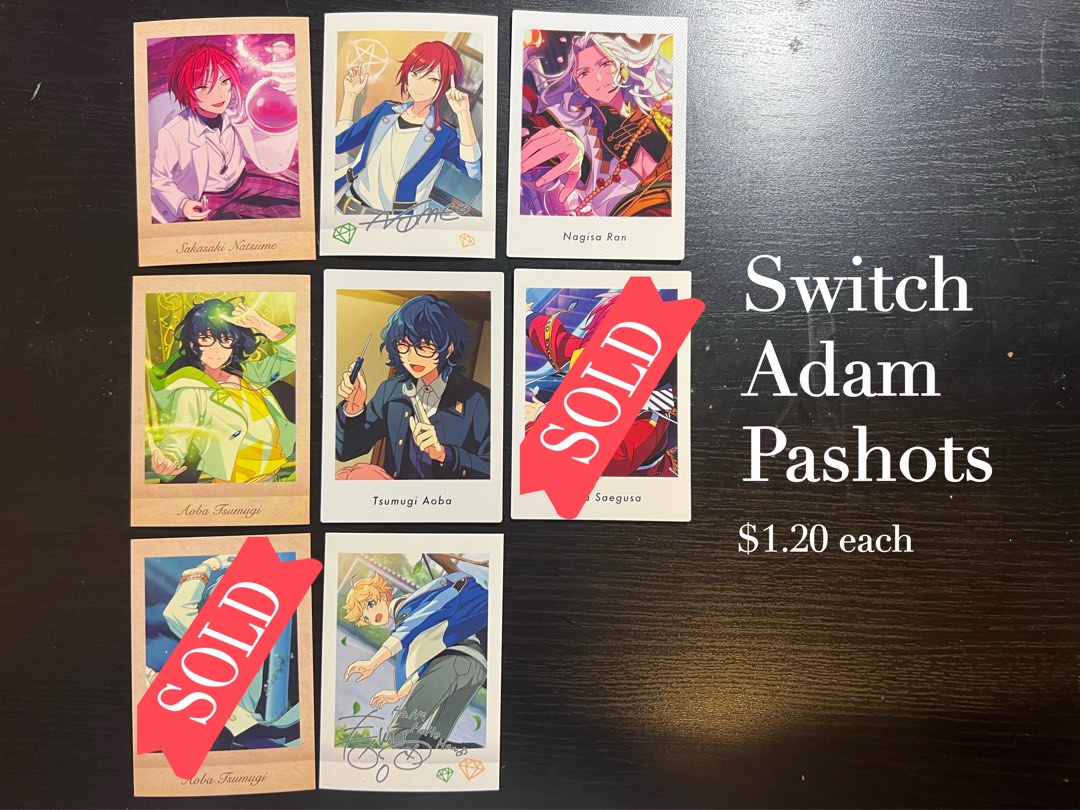 Ensemble Stars Switch, Adam Pashots, Hobbies & Toys, Memorabilia ...