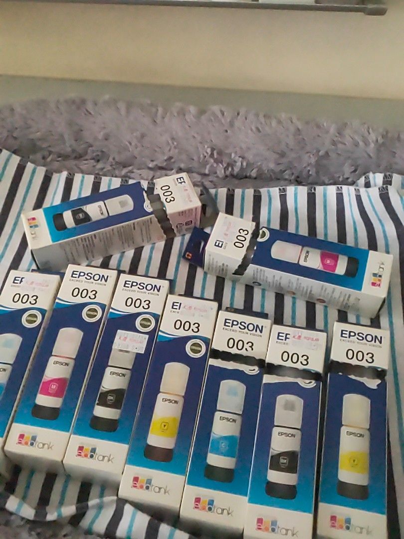 EPSON L3100, L3101, L3110, L3150 Printer Inks (Bundle), Computers ...
