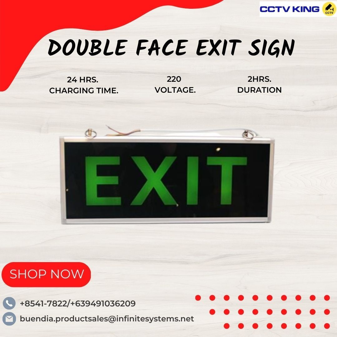 EXIT SIGN, Computers & Tech, Office & Business Technology on Carousell