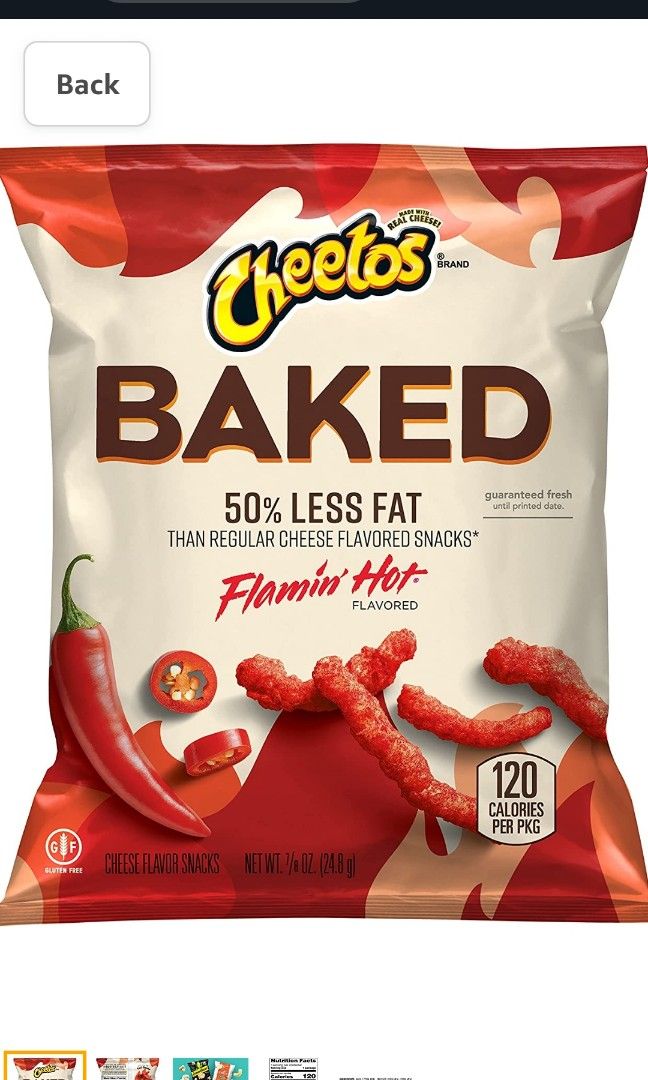 Flamin Hot Cheetos (24.8g), Food & Drinks, Packaged & Instant Food on ...