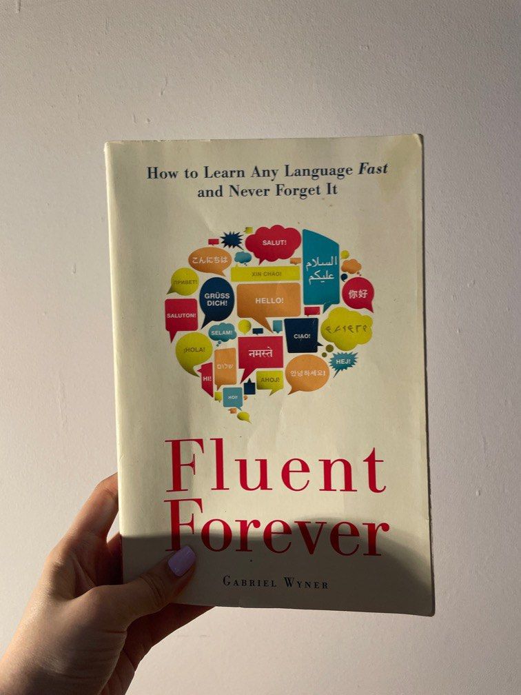 Fluent forever by Gabriel Wyner, Hobbies & Toys, Books & Magazines ...