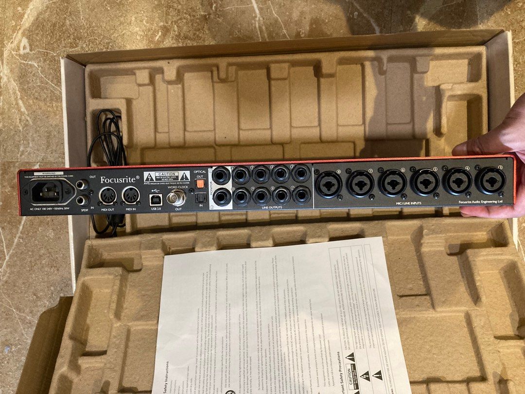 Focusrite Scarlett 18i20 Gen 1, Audio, Other Audio Equipment on Carousell