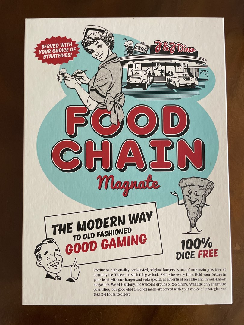 Food Chain Magnate base game, Hobbies & Toys, Toys & Games on Carousell