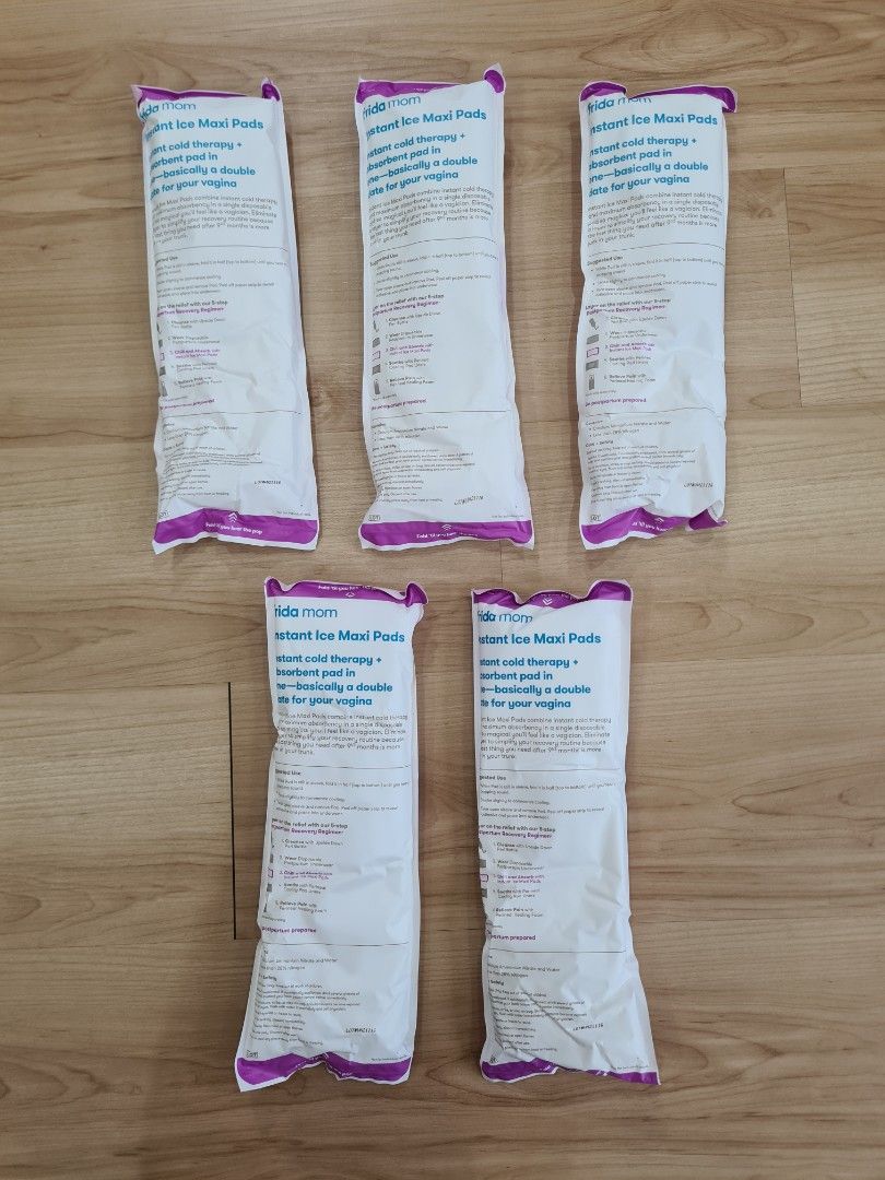 FRIDA mom instant ice maxi pads, Babies & Kids, Maternity Care on Carousell