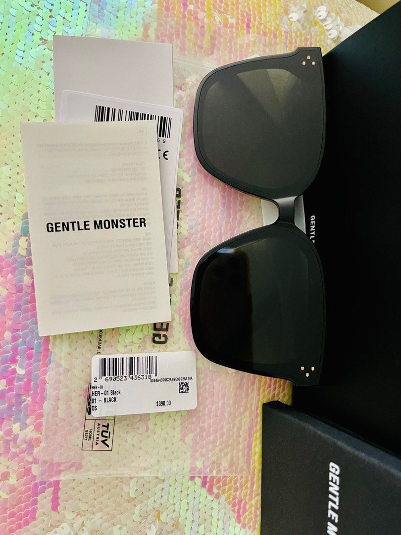 Gentle Monster Her01 Sunglass, Luxury, Accessories on Carousell