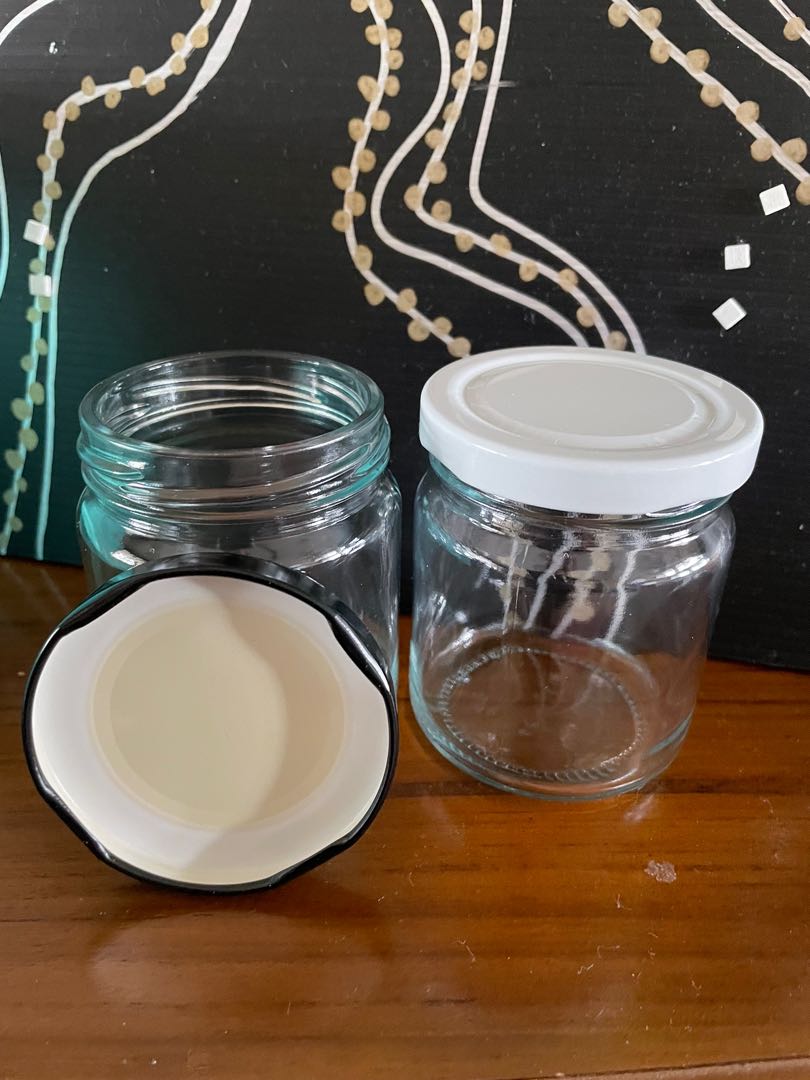 Glass Jars 200ml, Furniture & Home Living, Kitchenware & Tableware ...