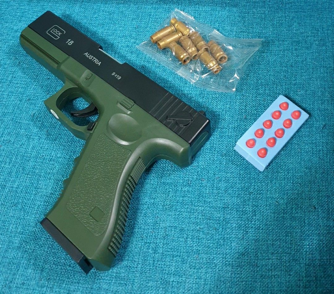 Glock Soft Bullet Toy Gun, Hobbies & Toys, Toys & Games on Carousell