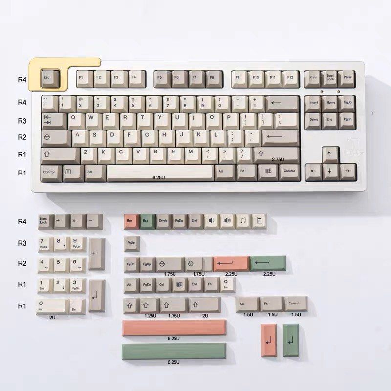 GMK 9009 clones PBT keycaps, 電腦＆科技, 電腦周邊及配件, 電腦鍵盤及相關產品 - Carousell