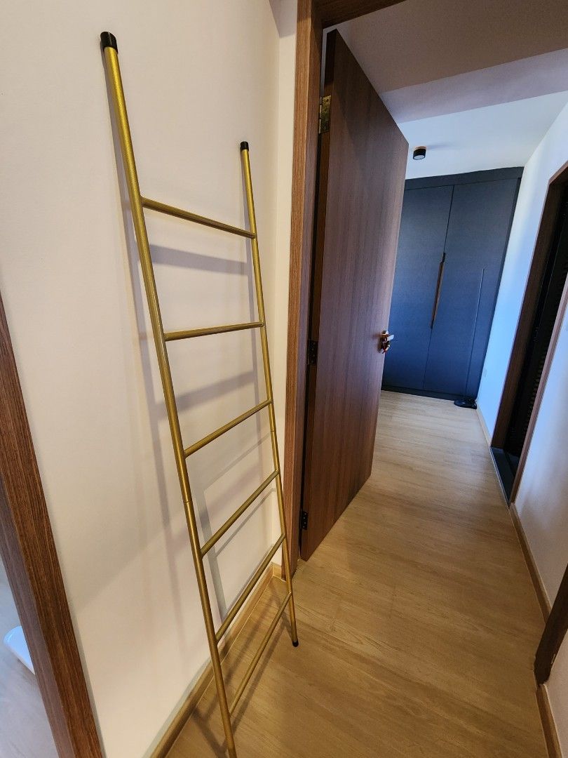 Golden Ladder Rack, Furniture & Home Living, Furniture, Shelves ...