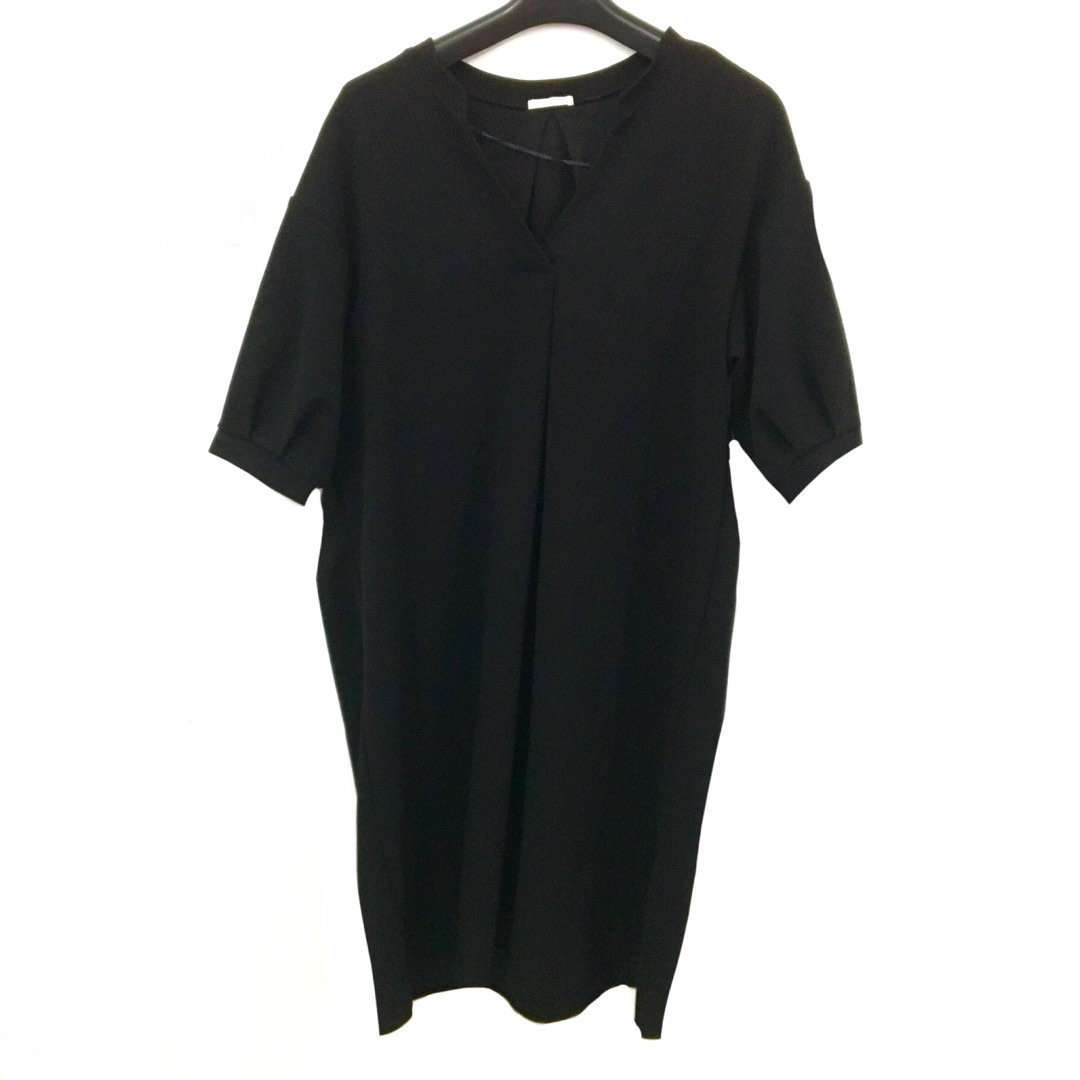 GU by Uniqlo Black Semi Formal Dress, Women's Fashion, Dresses & Sets ...