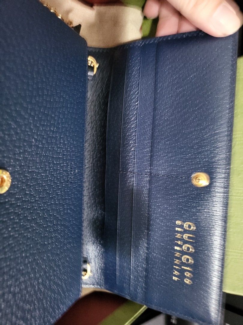 Gucci Chain Wallet Centennial 100 years old Collection Limited Edition ...