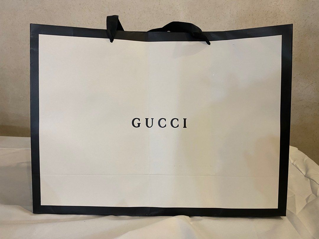 Gucci Paper Bag big, Everything Else, Others on Carousell