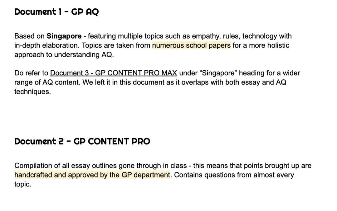 H1 GP | JC GENERAL PAPER NOTES, Hobbies & Toys, Books & Magazines ...