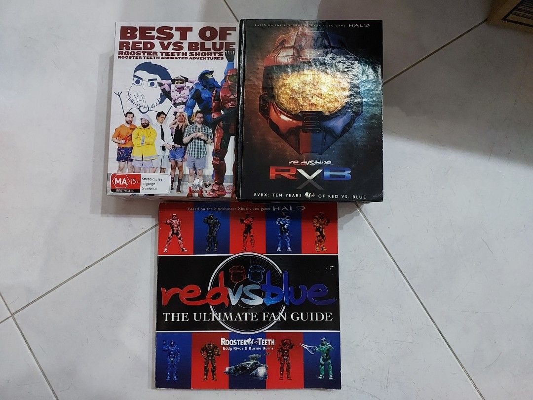 Halo RVBX: Ten Years of Red vs. Blue Box Set, Hobbies & Toys, Toys ...