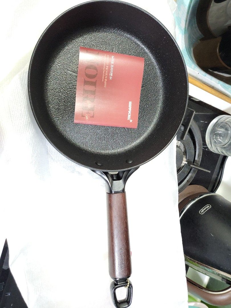 Happycall Noire IH Frying Pan, 22cm, Furniture & Home Living, Kitchenware & Tableware, Cookware ...