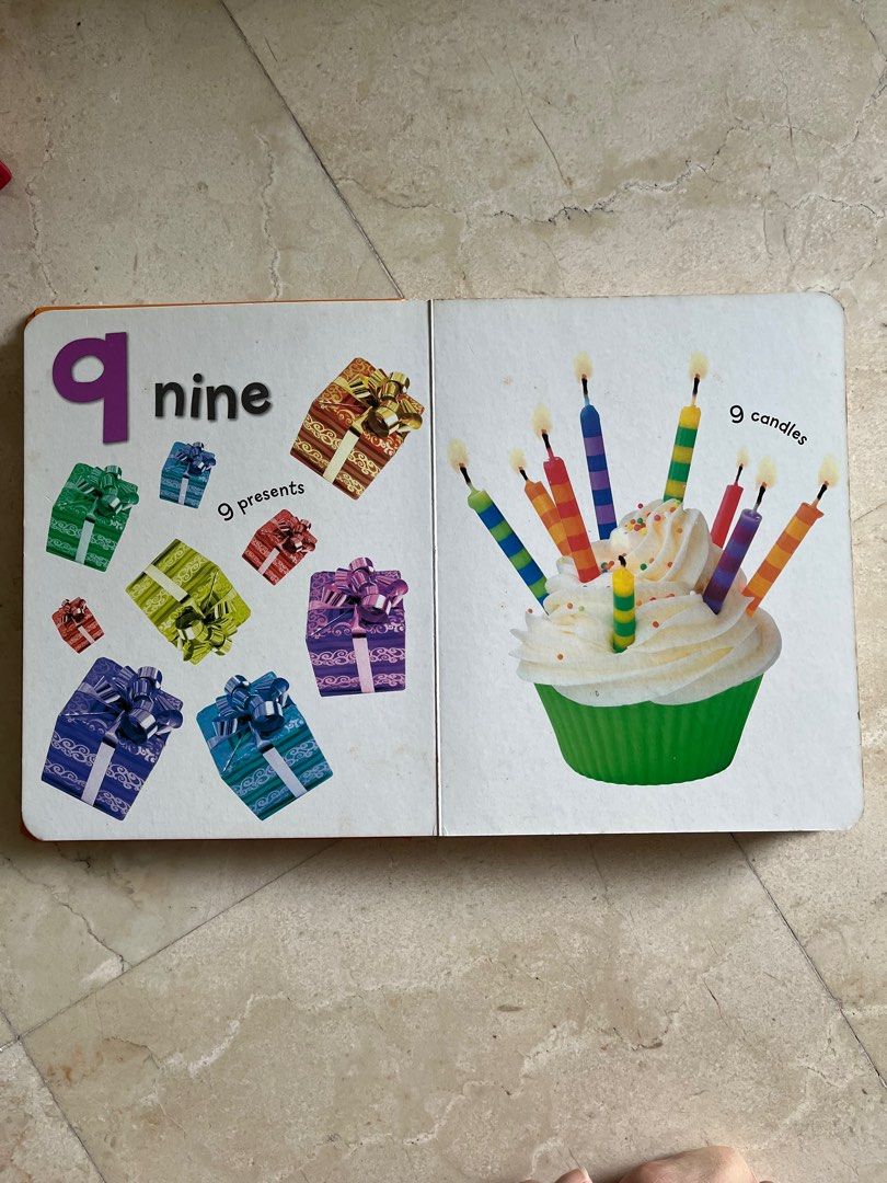 Hardcover First Numbers Book with Beautiful Illustrations!, Hobbies ...