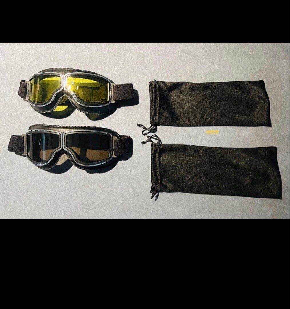 Harley motorcycle goggles, Motorcycles, Motorcycle Accessories on Carousell