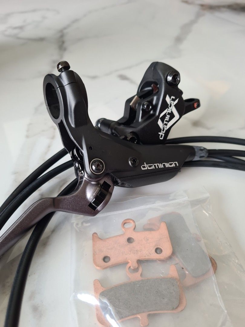 Hayes Dominion A4 MTB brakes 4 piston brakeset front rear hope tech e4 ...