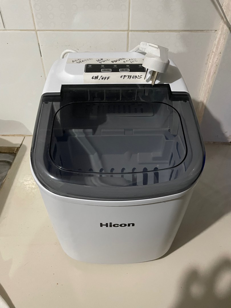 Hicon Ice Maker Machine Portable, TV & Home Appliances, Kitchen ...