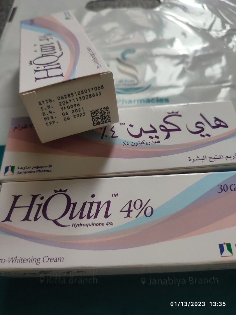 Hiquin 4%, Beauty & Personal Care, Face, Face Care on Carousell