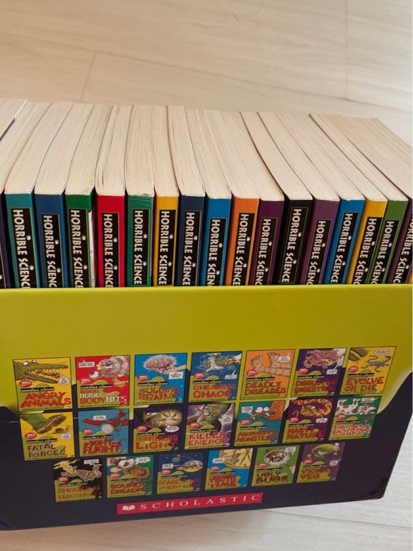 Horrible Science bulging box of books, Hobbies & Toys, Books ...