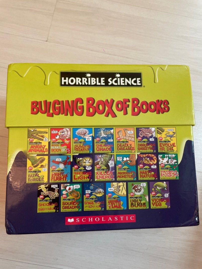 Horrible Science bulging box of books, Hobbies & Toys, Books ...