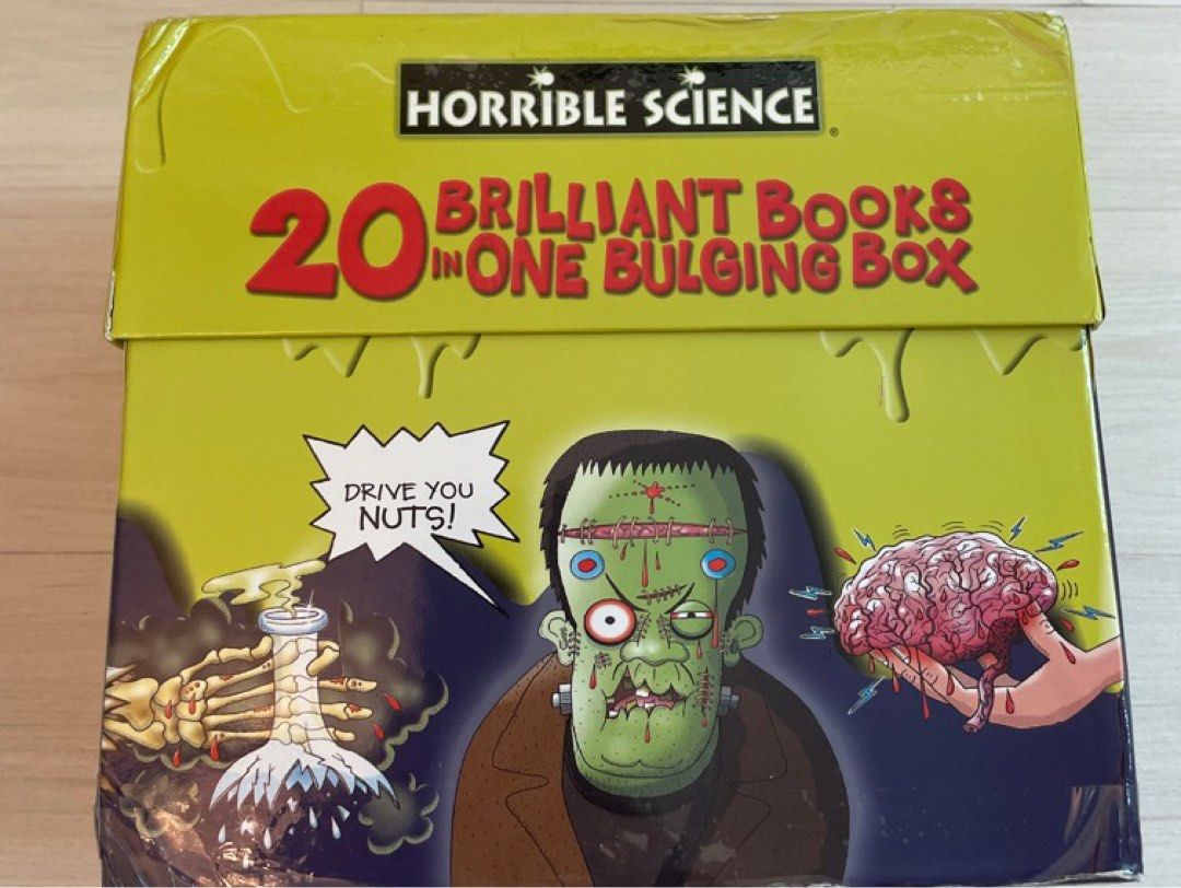 Horrible Science bulging box of books, Hobbies & Toys, Books ...