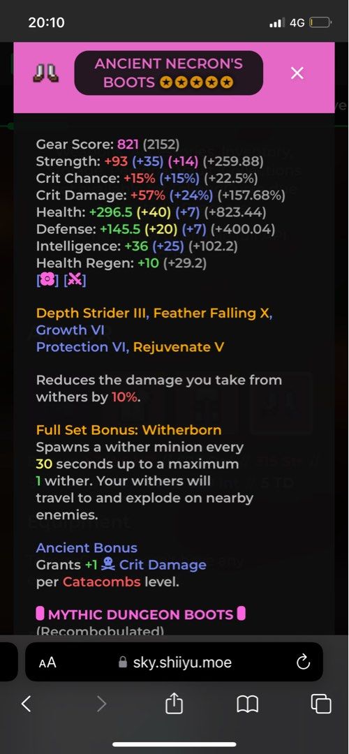 Hypixel Skyblock White Necron Armor, Video Gaming, Gaming Accessories ...