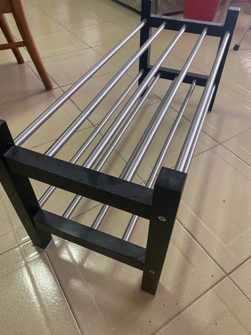 IKEA Tjusig Shoe Rack, Furniture & Home Living, Furniture, Shelves ...
