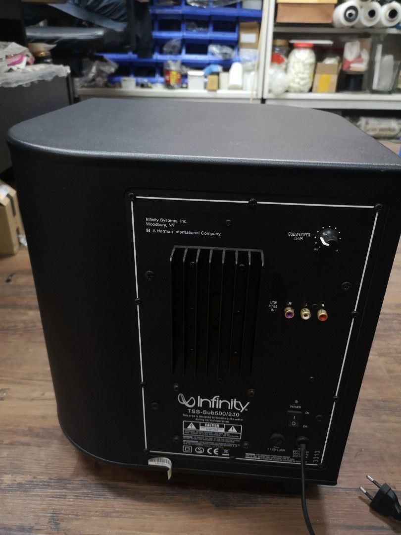 Infinity subwoofer, Audio, Soundbars, Speakers & Amplifiers on Carousell