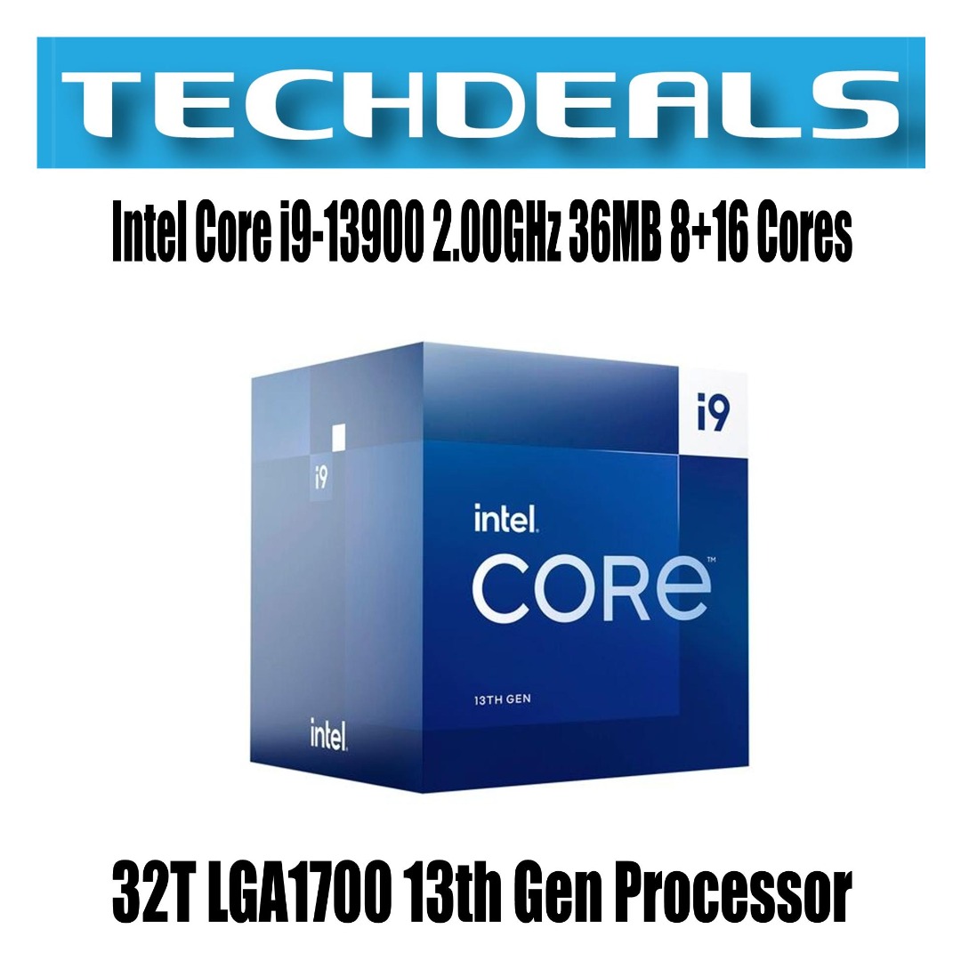 Intel Core i9-13900 2.00GHz 36MB 8+16 Cores 32T LGA1700 13th Gen ...