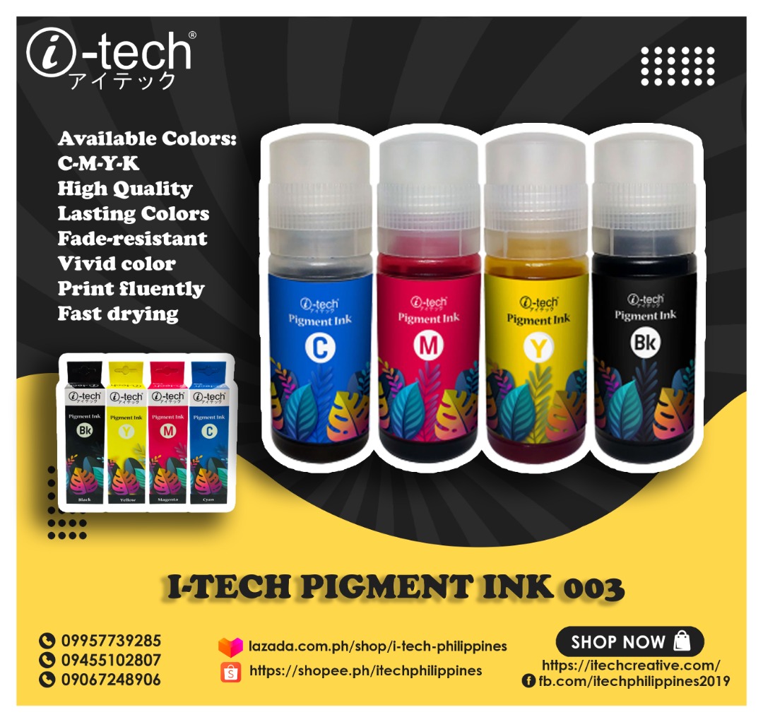i-Tech Pigment Ink 003 Bottle, Looking For on Carousell