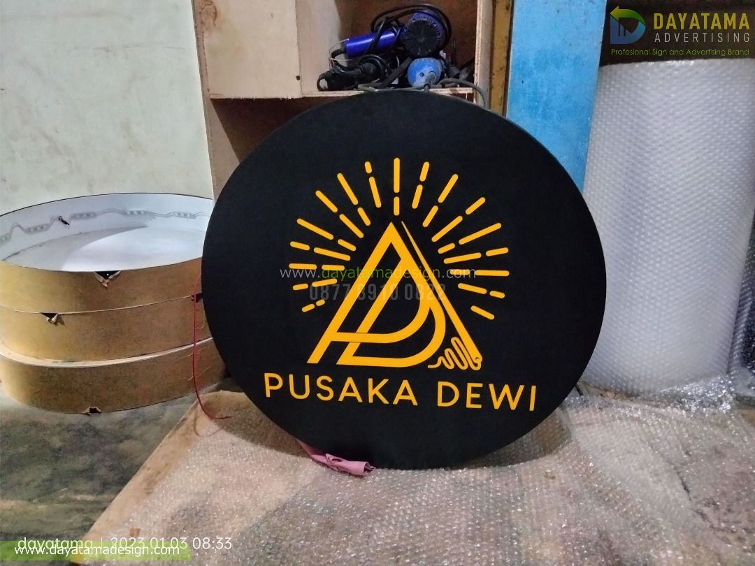 Jasa Signage Neon Box Murah Bandung, Desain & Kerajinan Tangan, Karya ...